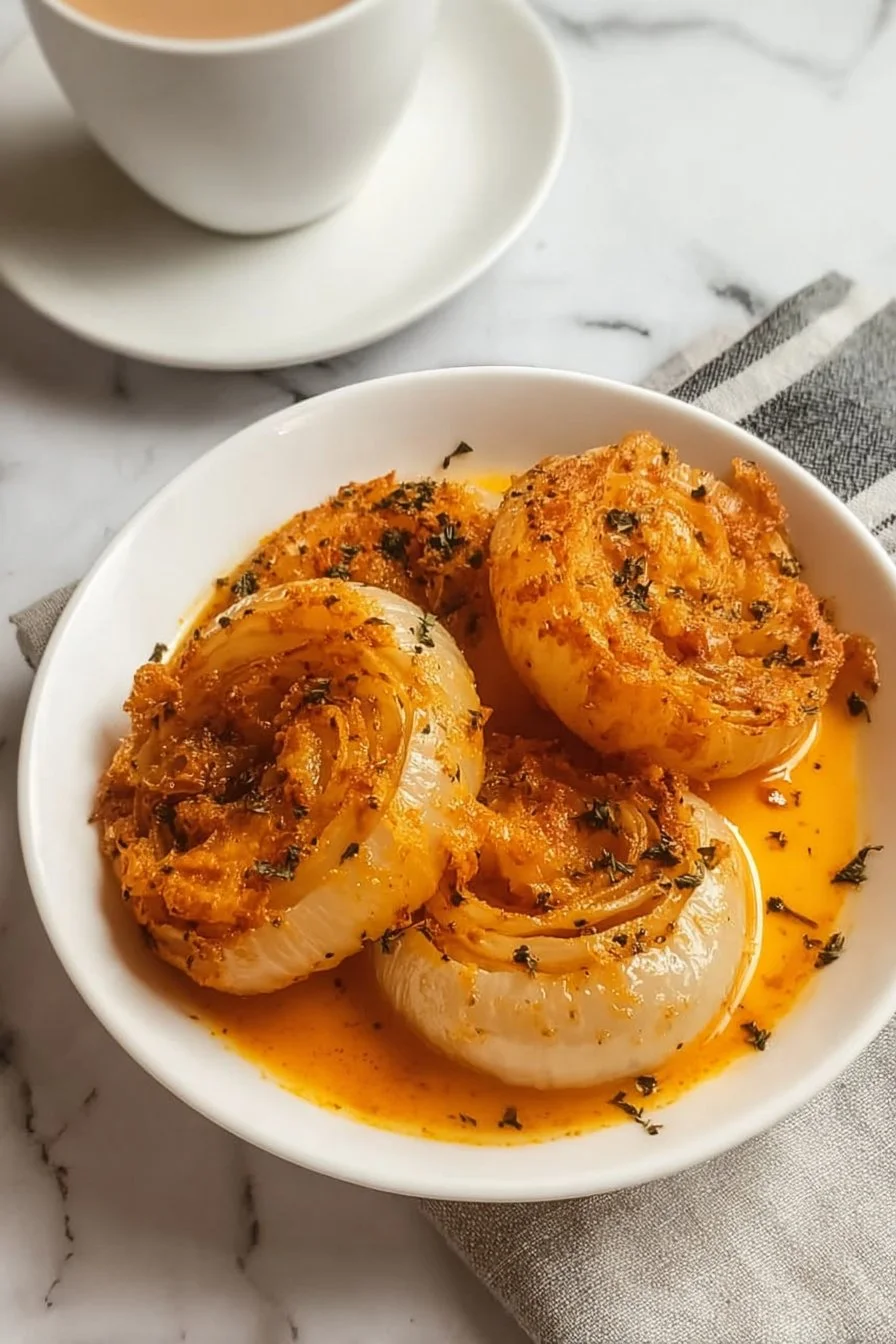 Cheesy Cajun Onion Boil