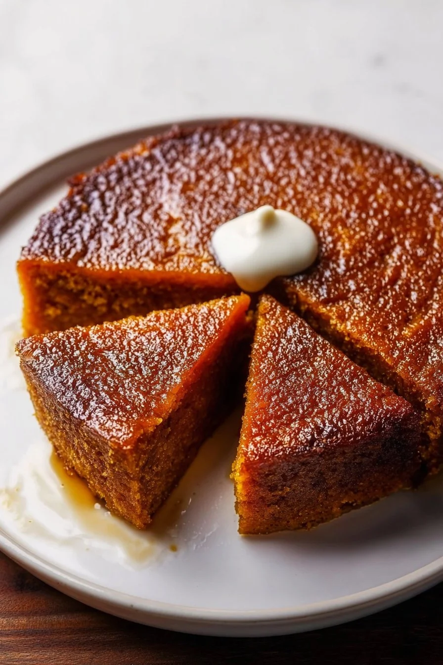Flourless Sweet Potato Ginger Cake